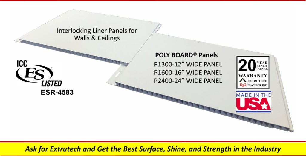 Extrutech PVC Wall and Ceiling Panels - Extrutech Plastics, Inc ...